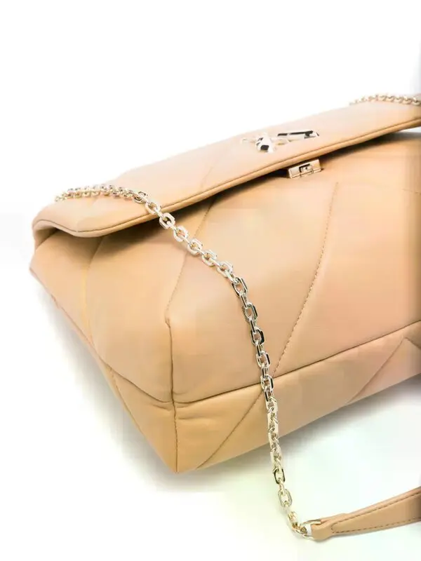 Patrizia Pepe Padded Leather Shoulder Bag