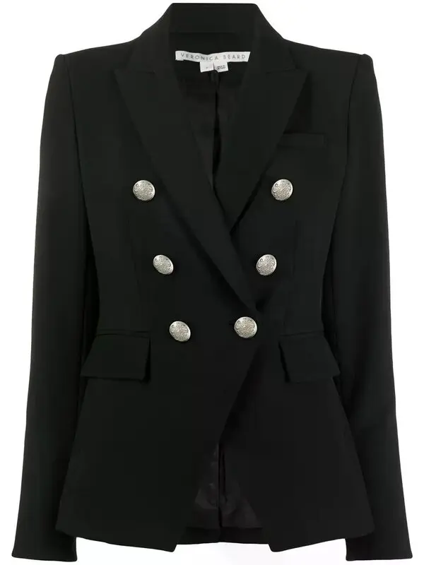 Veronica Beard Miller Dickey Blazer - Black