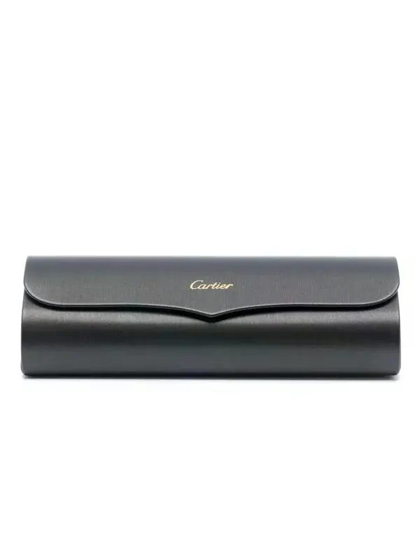 Cartier Geometric-shape Rimless Sunglasses