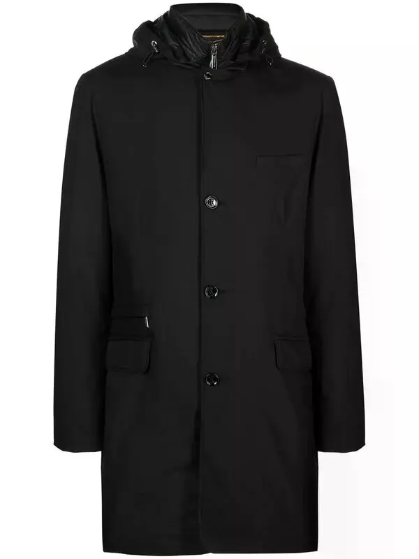 MOORER Hooded Coat