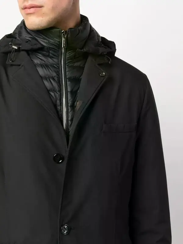 MOORER Hooded Coat