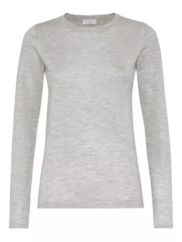 Brunello Cucinelli Fine Knit Crew Neck Jumper