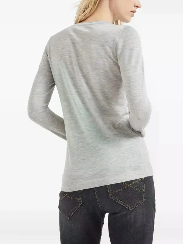 Brunello Cucinelli Fine Knit Crew Neck Jumper