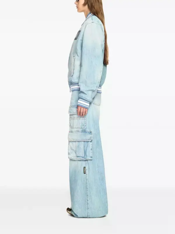 Off-White Wide-leg Cargo Jeans
