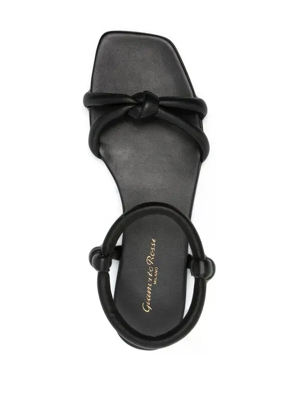 GIANVITO ROSSI Juno Leather Sandals