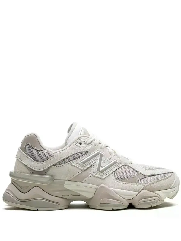 NEW BALANCE 9060 Grey Beige Lace-up Sneakers - Neutrals