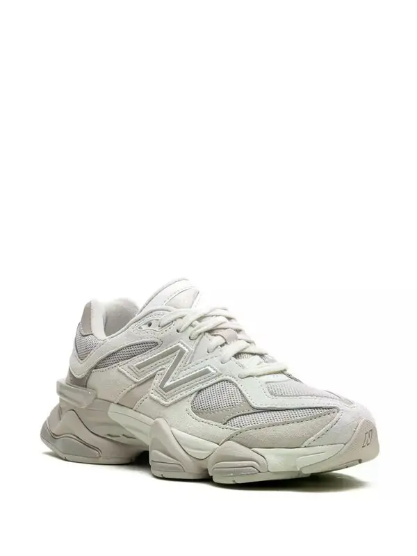 NEW BALANCE 9060 Grey Beige Lace-up Sneakers - Neutrals