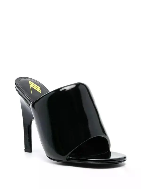 Attico Rem Sandals - Black