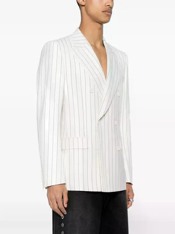 Dolce & Gabbana Pinstriped Double-breasted Blazer