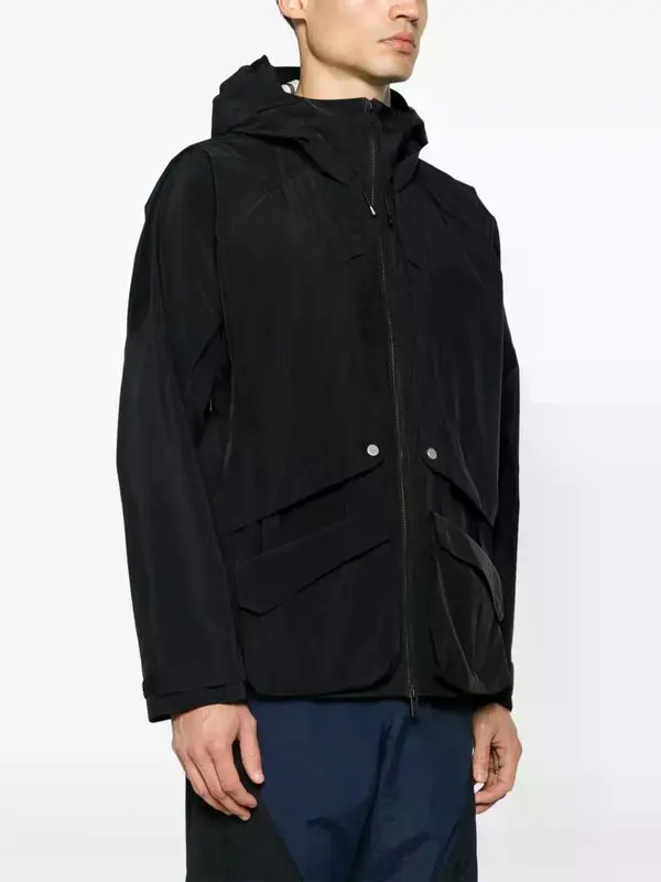 _J.L - A.L_ Panelled Hooded Zip-up Jacket