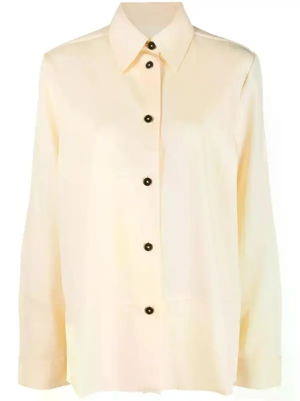 JIL SANDER Long-sleeve Virgin Wool Shirt