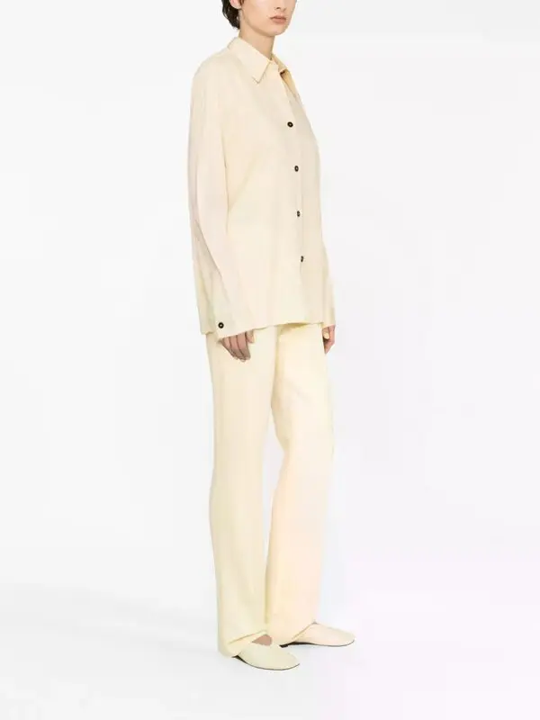 JIL SANDER Long-sleeve Virgin Wool Shirt