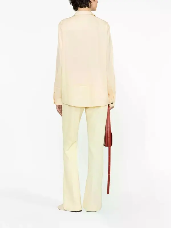 JIL SANDER Long-sleeve Virgin Wool Shirt