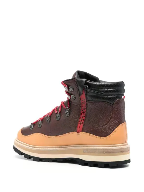 Moncler Peka Trek Leather Boots