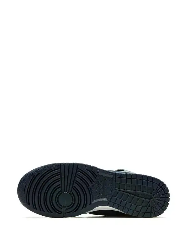 Nike Dunk High Retro Premium Teal Suede Sneakers - Blue