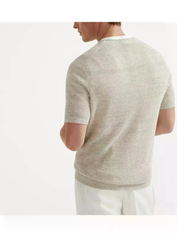 Brunello Cucinelli Knitted T-shirt