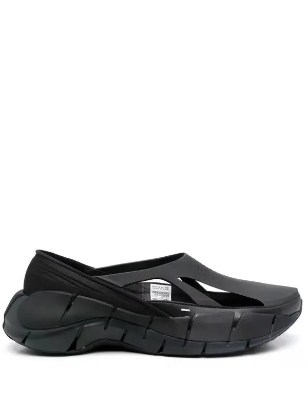 MAISON MARGIELA X Reebok Cut-out Slip-on Sneakers - Black