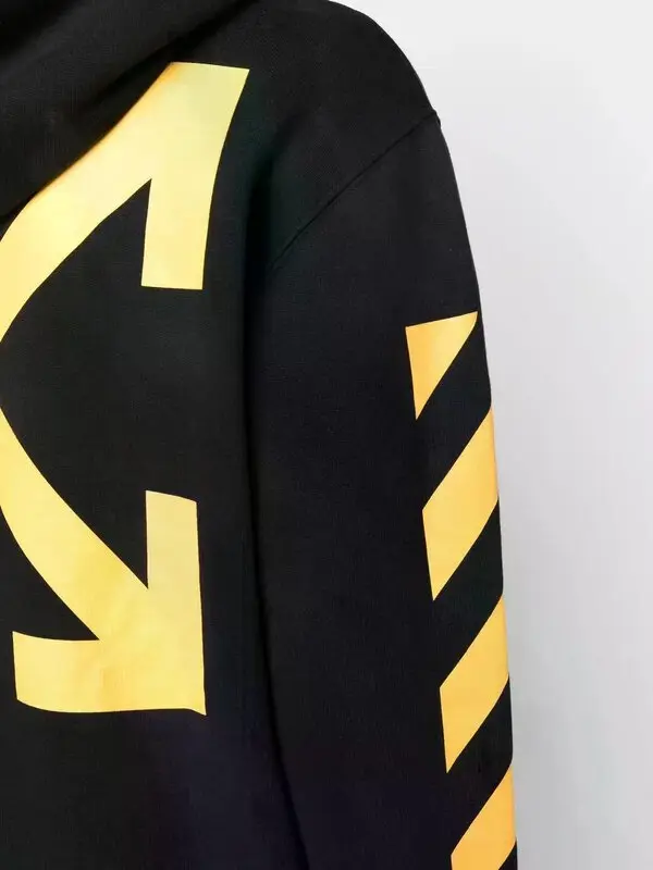 Off-White Caravaggio Print Cotton Hoodie