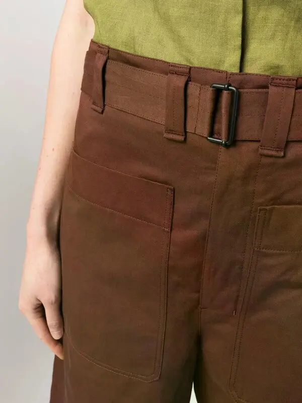 LEMAIRE Lemmaire Wide-leg Cotton-linen Trousers