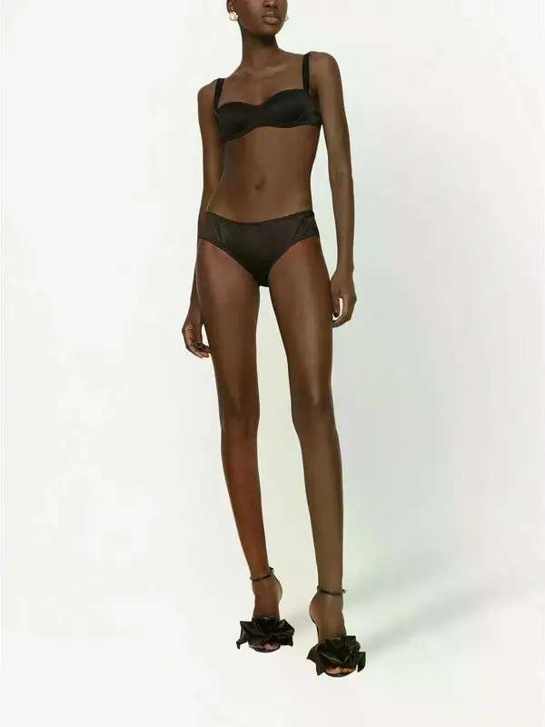 Dolce & Gabbana Mid-rise Satin Briefs