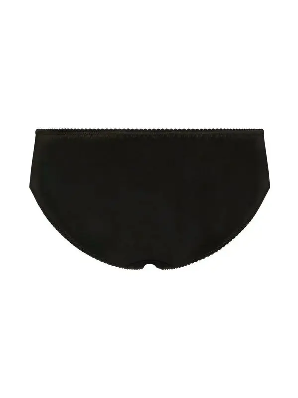 Dolce & Gabbana Mid-rise Satin Briefs