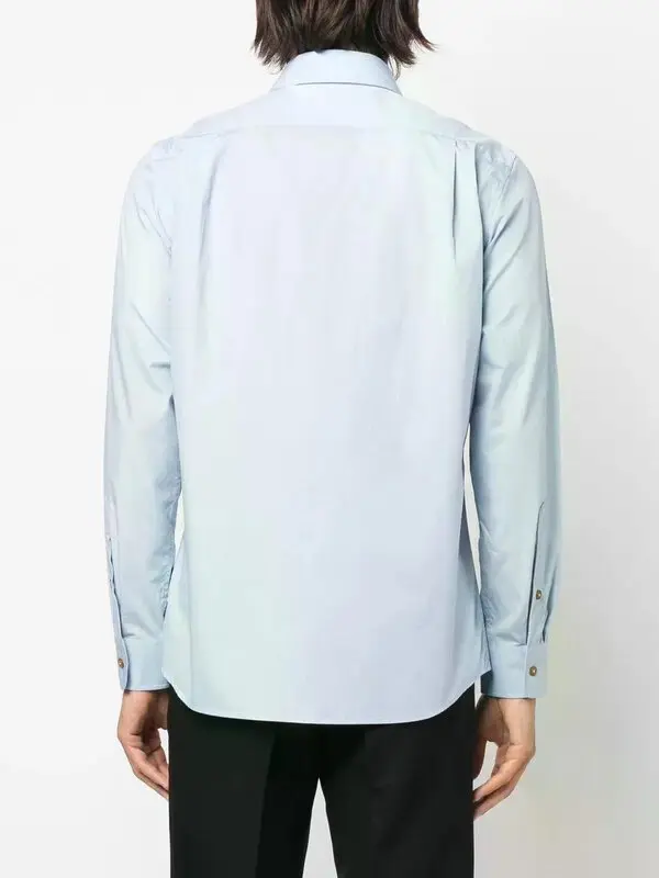 VIVIENNE WESTWOOD Orb-embroidered Organic-cotton Shirt