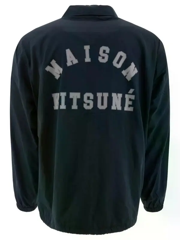 Maison Kitsuné Logo-print Shirt Jacket