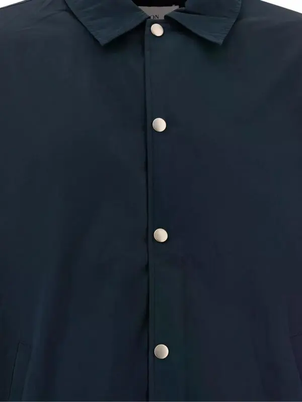 Maison Kitsuné Logo-print Shirt Jacket