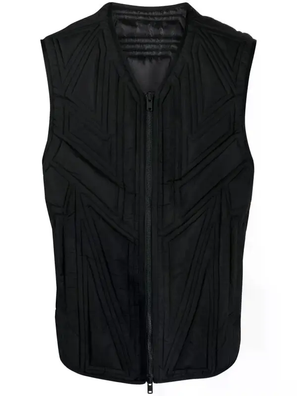 Y3 X Adidas Quilted Zip-up Vest