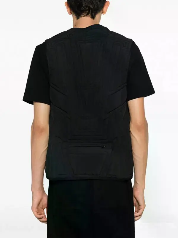 Y3 X Adidas Quilted Zip-up Vest