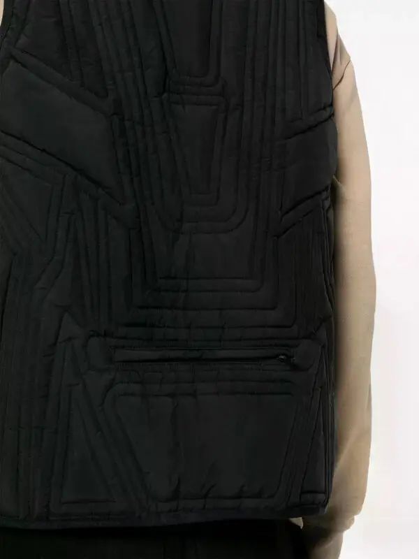 Y3 X Adidas Quilted Zip-up Vest