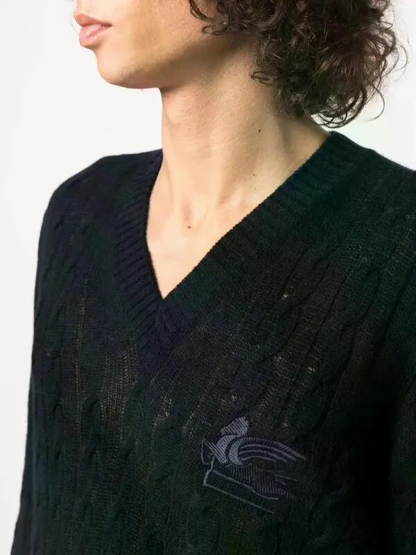 Etro Cashmere Jumper - Blue