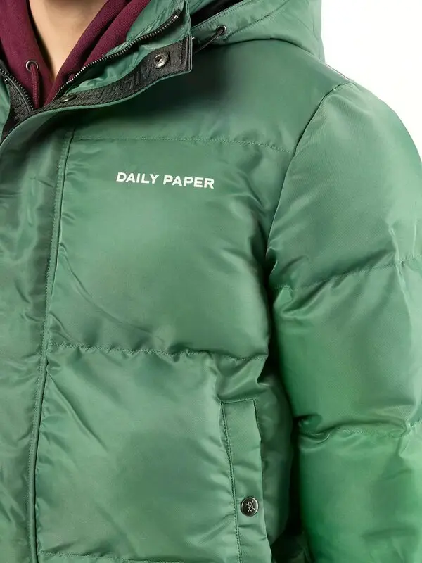 DAILY PAPER Logo-print Puffer Jacket