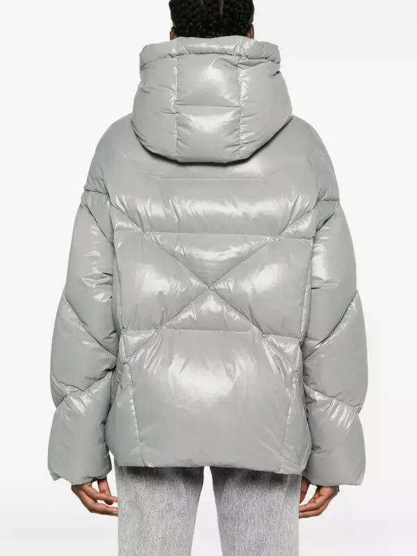 Khrisjoy Quilted Puffer Jacket With High-shine Finish