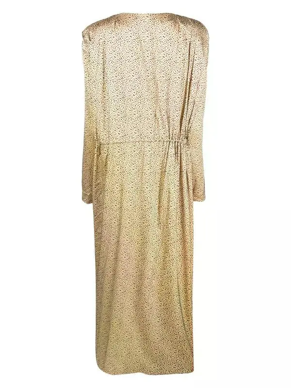 Roseanna Floral-print Tie-fastening Maxi Dress - Neutrals