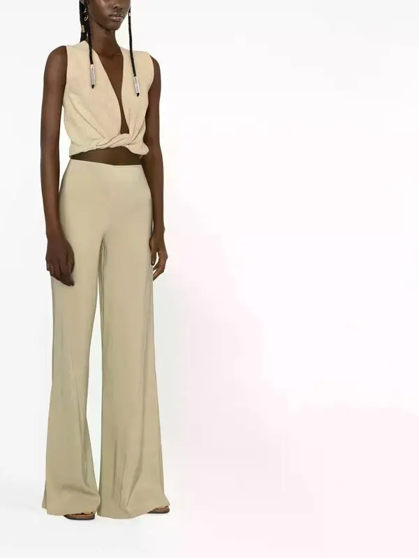 Jacquemus Le Pantalon Soffio Flared Trousers
