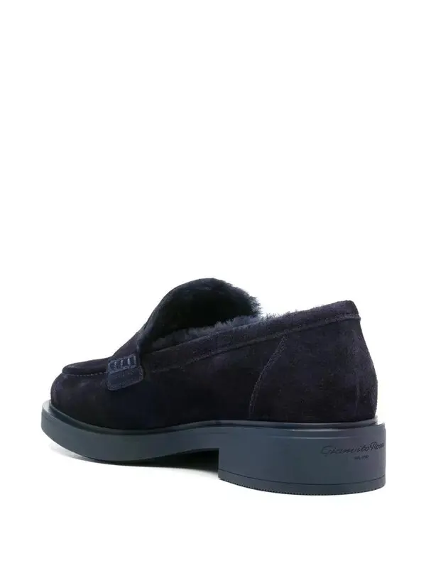 GIANVITO ROSSI Harris Loafers - Blue