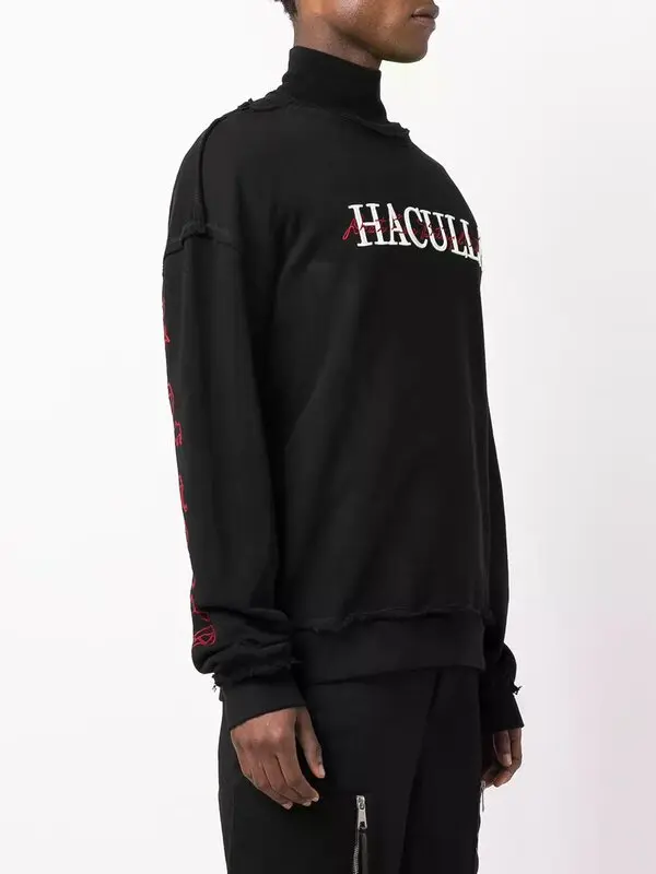 HACULLA. Embroidered Cotton Sweatshirt