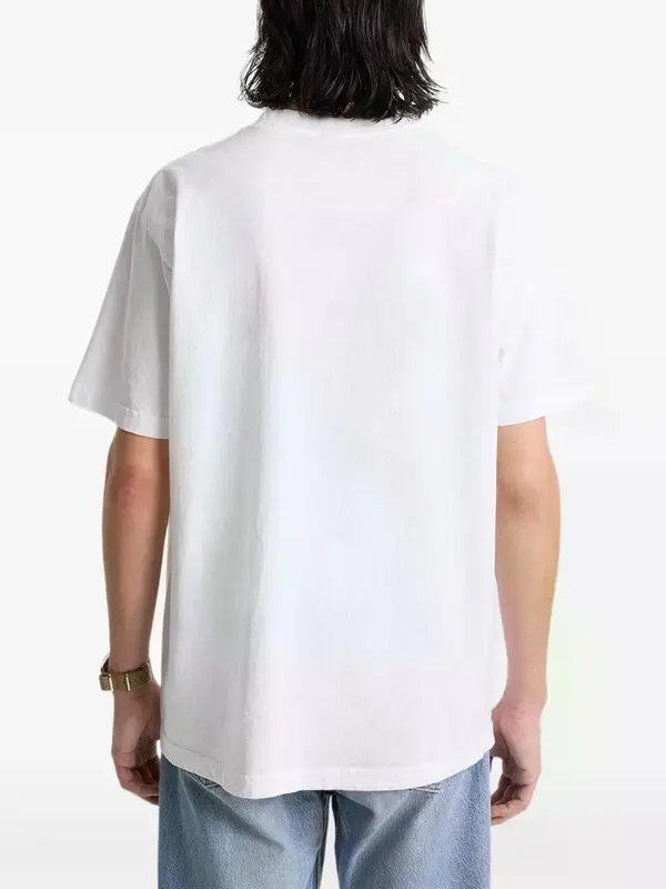 Sporty & Rich Nyc Logo Print T-shirt - White