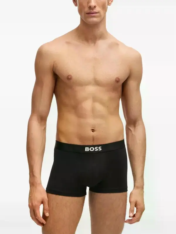 BOSS Logo-waistband Boxer Briefs