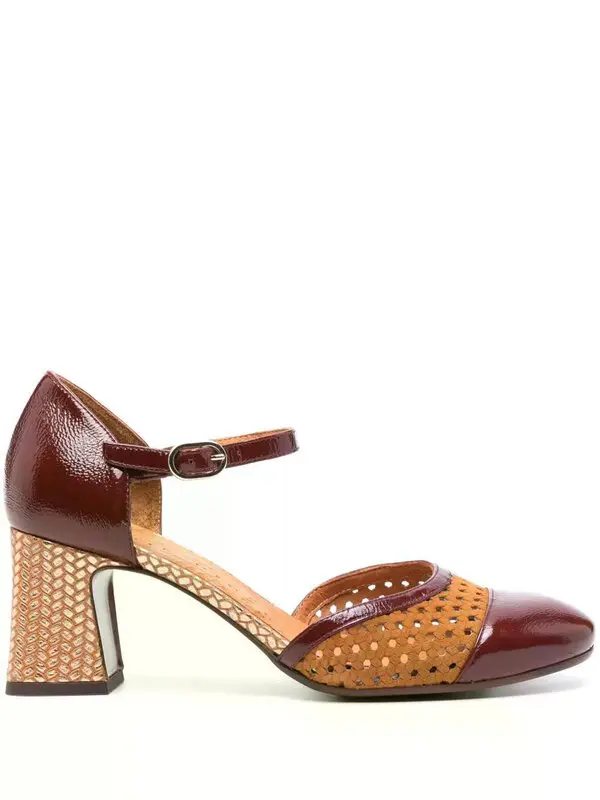 Chie Mihara Fiza Leather Pumps - Red