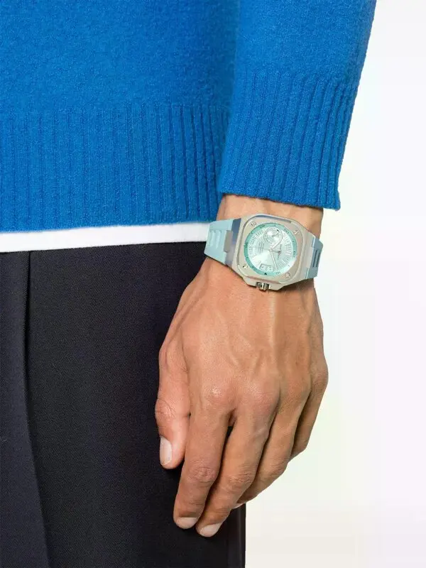 BELL & ROSS Stainless Steel Automatic Watch - Blue