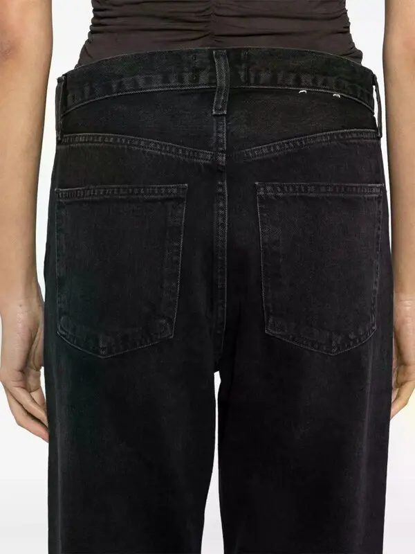 AGOLDE Cropped Distressed Jeans