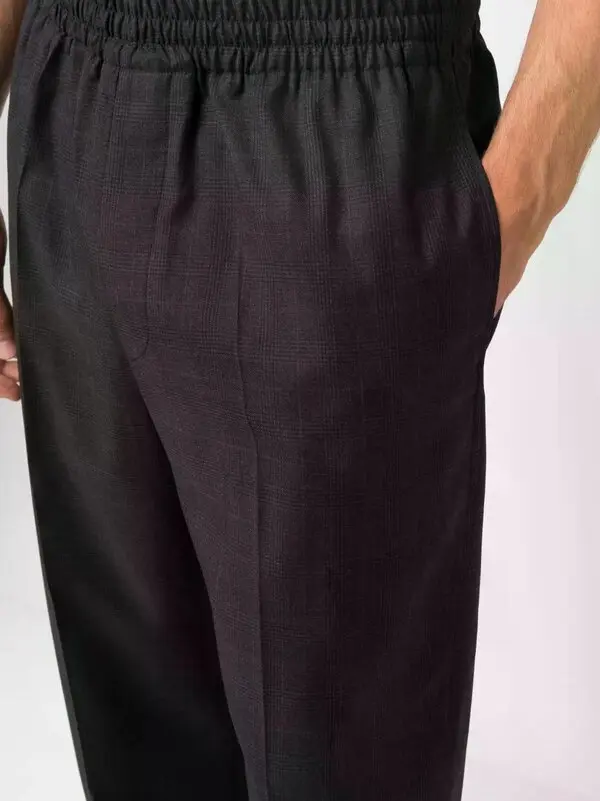 MARANT Nahili Elasticated Plaid Trousers