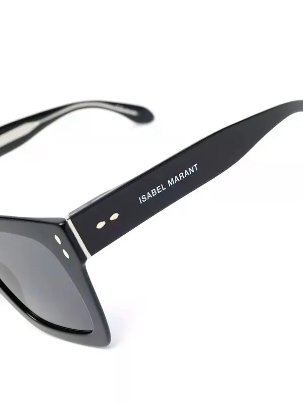 Isabel Marant Oversized Square Frame Sunglasses - Black