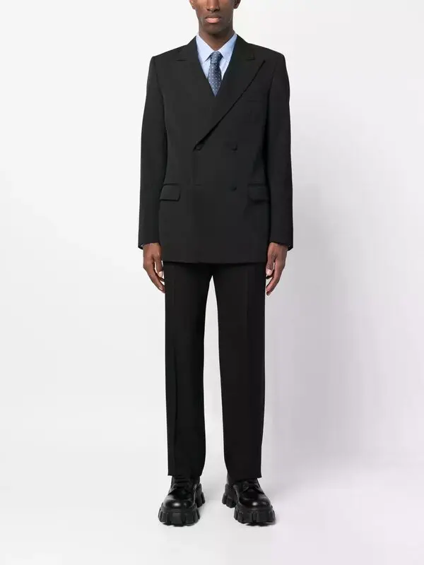 LANVIN Double-breasted Wool Blazer