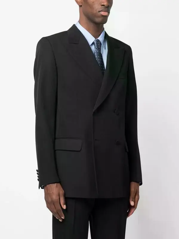 LANVIN Double-breasted Wool Blazer