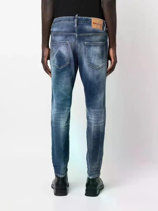 Dsquared2 Washed Slim-fit Jeans