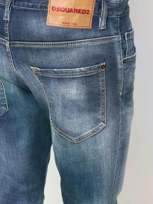 Dsquared2 Washed Slim-fit Jeans