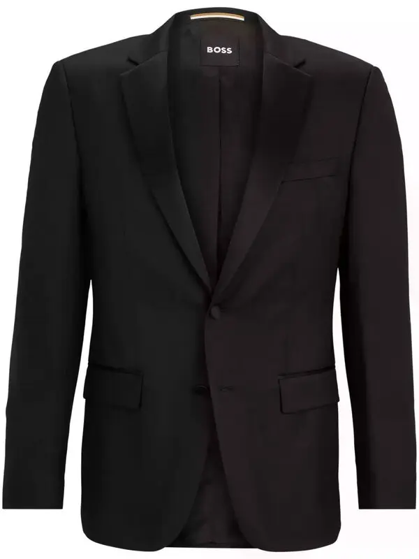 BOSS Huge Slim-fit Tuxedo Jacket